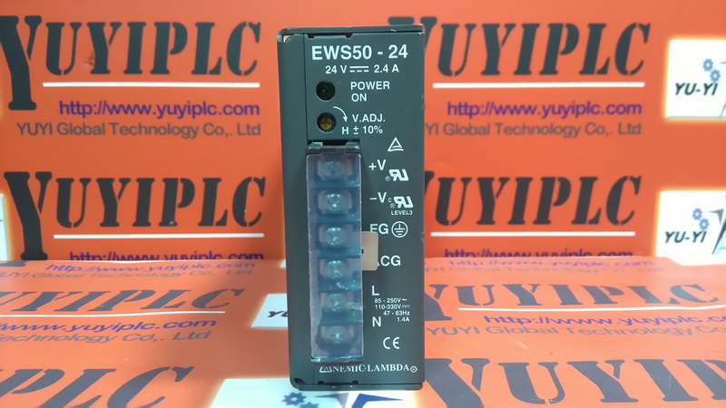 NEMIC-LAMBDA Power Supply 24v 2.4A EWS50-24 - 裕益科技自動化設備可程式編碼器PLC分散式控制系統DCS